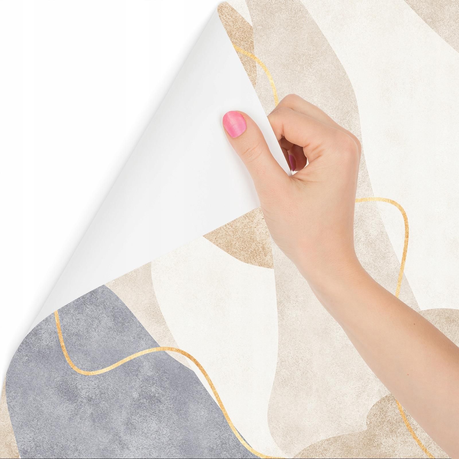 Muralo Fototapeta Do Salonu Sypialni Styl Boho Abstrakcja Mural Line ...