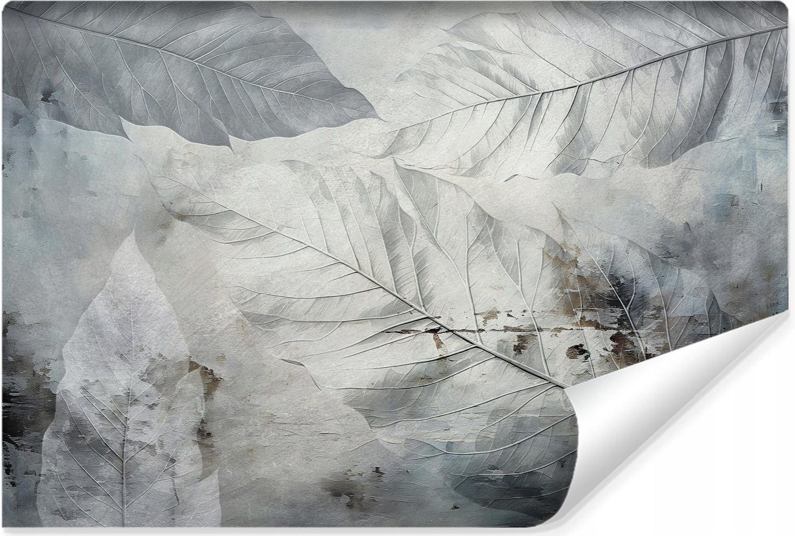 Muralo Fototapeta Do Salonu Sypialni Liście Beton Mural Abstrakcja Tapeta 90x60 - Opinie i ceny ...