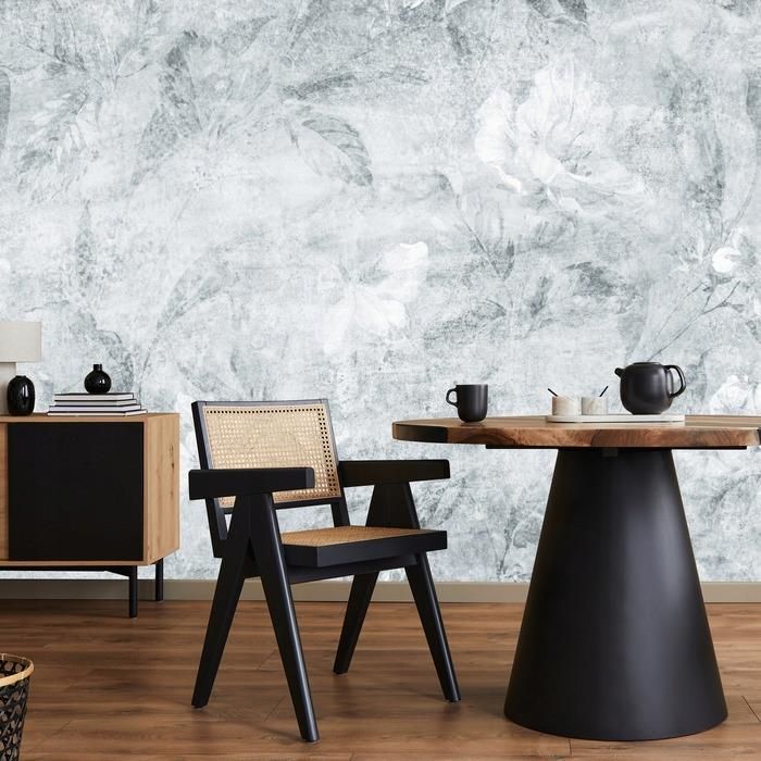 Muralo Fototapeta Do Salonu Beton Mural Kwiaty Rośliny Styl Retro 400x280 - Opinie i ceny na ...