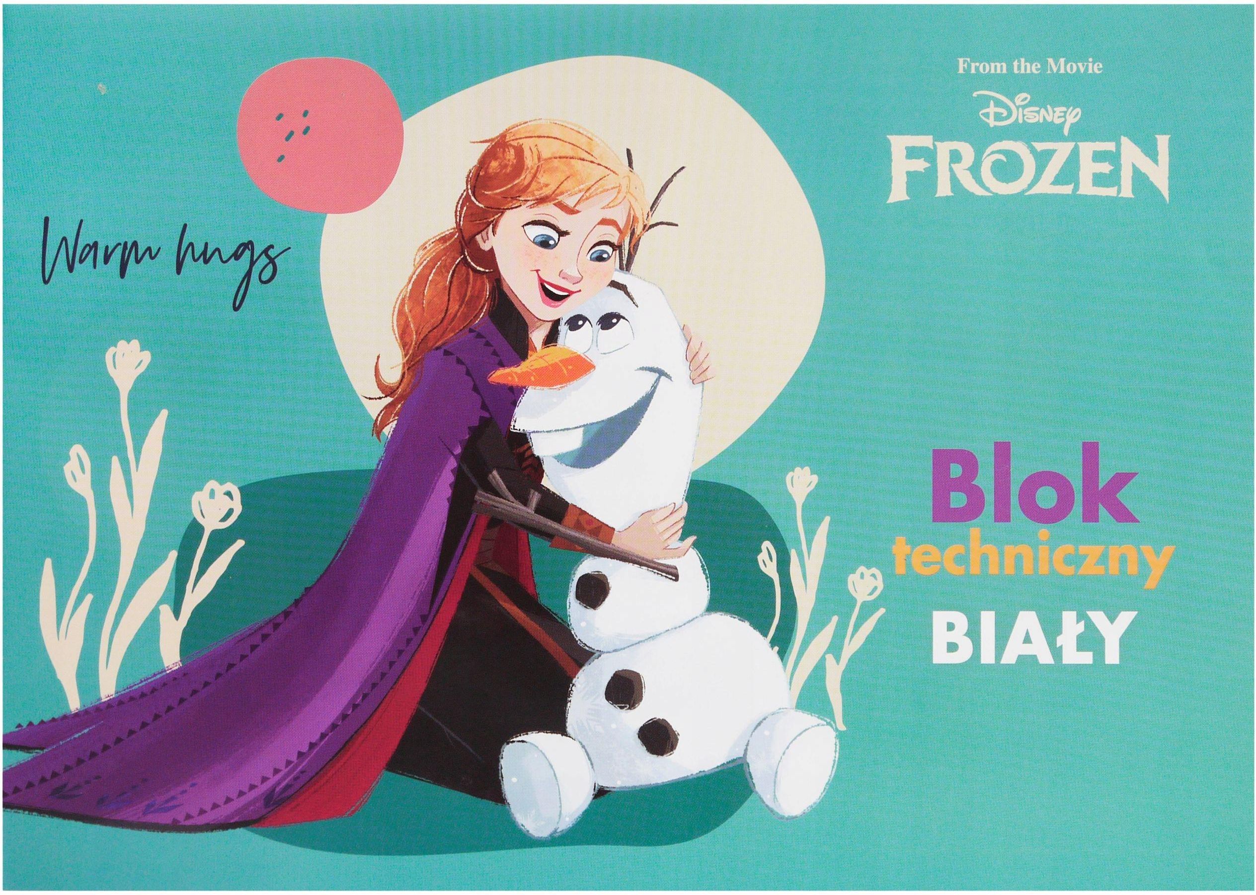 Beniamin Blok Techniczny A4/10K Biały Frozen - Ceny i opinie - Ceneo.pl