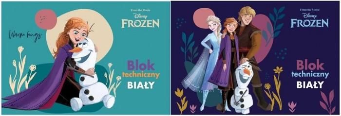 Beniamin Blok Techniczny A4/10K Biały Frozen - Ceny i opinie - Ceneo.pl