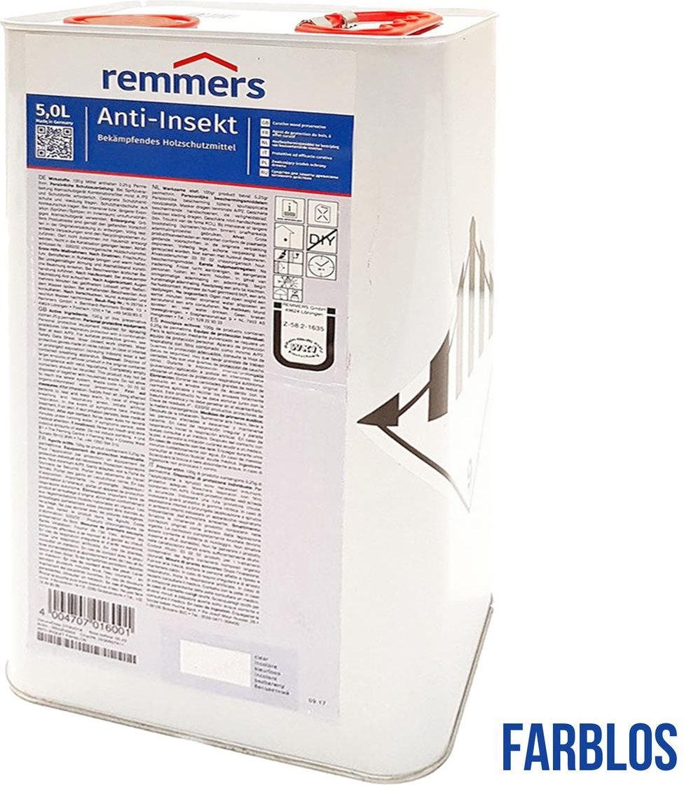 Remmers Anti-Insekt, Środek zwalczający owady 5L - Bezbarwny - Opinie i ...