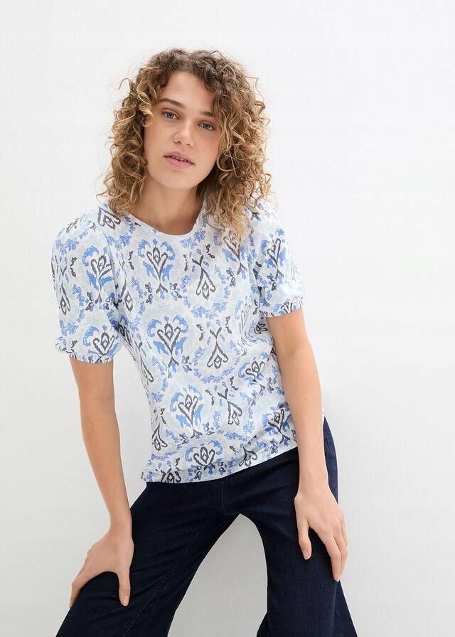 Bonprix xzc Bluzka Z Nadrukiem 36/38 - Ceny i opinie - Ceneo.pl