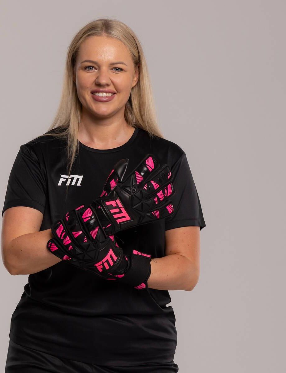 Football Masters Rękawice Bramkarskie Invictus X Pro Pink Rf - Ceny i ...