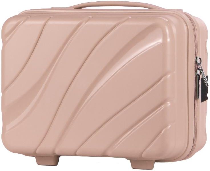 Kuferek Podróżny Na Kosmetyki z Polipropylenu Jasnoróżowy - Ceny i ...