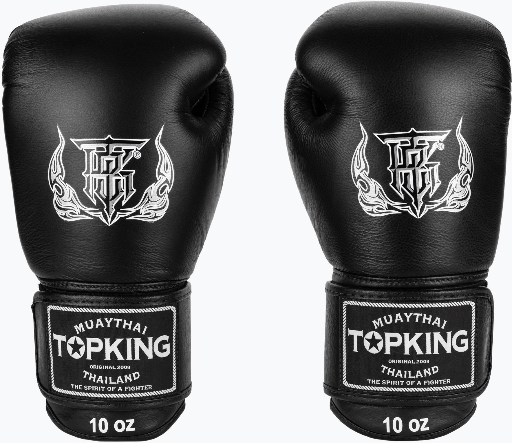 Rękawice Bokserskie Top King Muay Thai Ultimate Black - Ceny i opinie ...