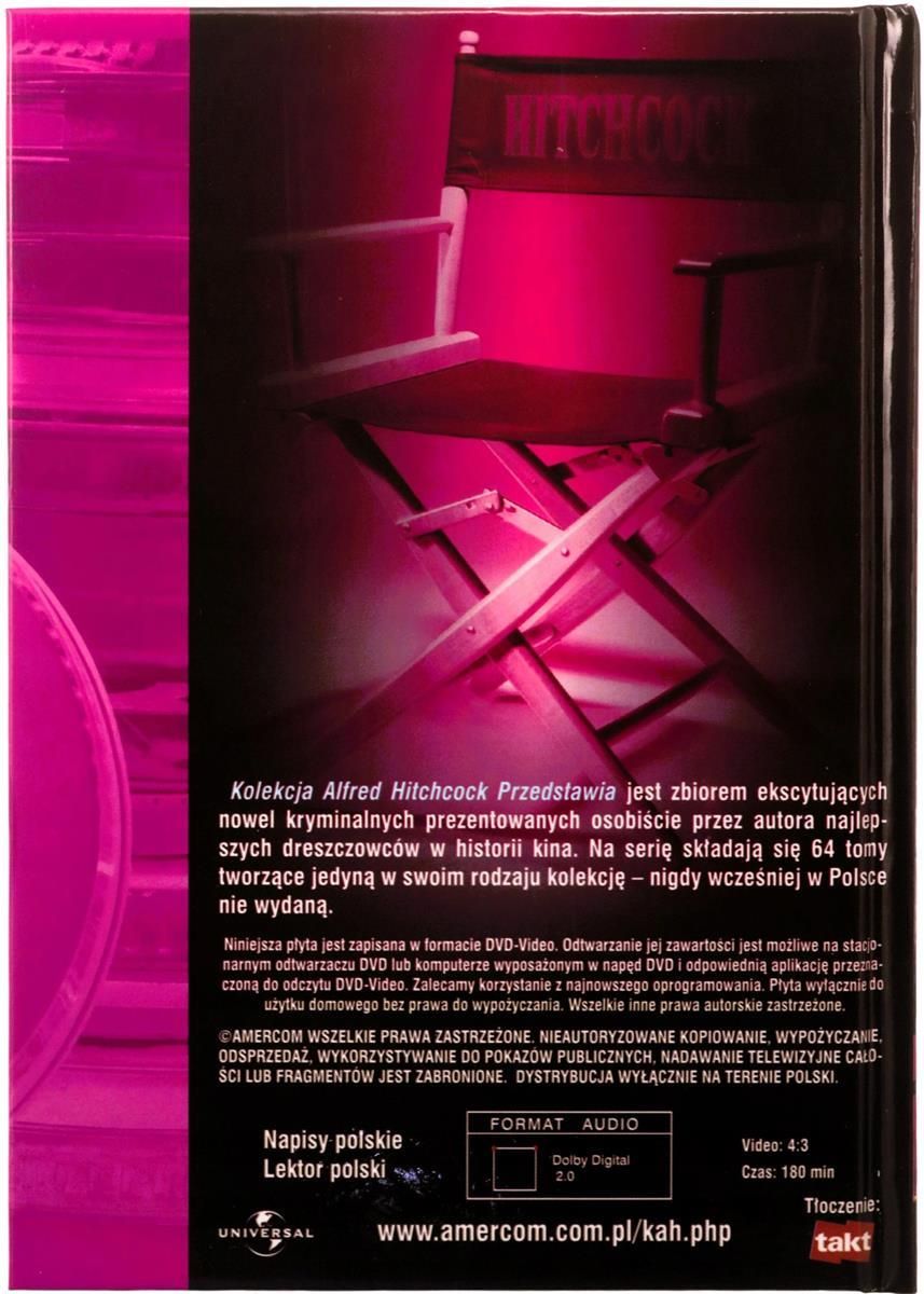 Film DVD Alfred Hitchcock Przedstawia 54: Za zamkniętymi drzwiami ...