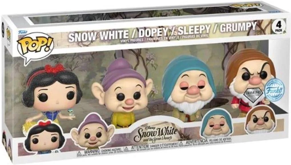 Funko! - Pop 4Pk Excl Snow White - Figurka - Ceny i opinie - Ceneo.pl
