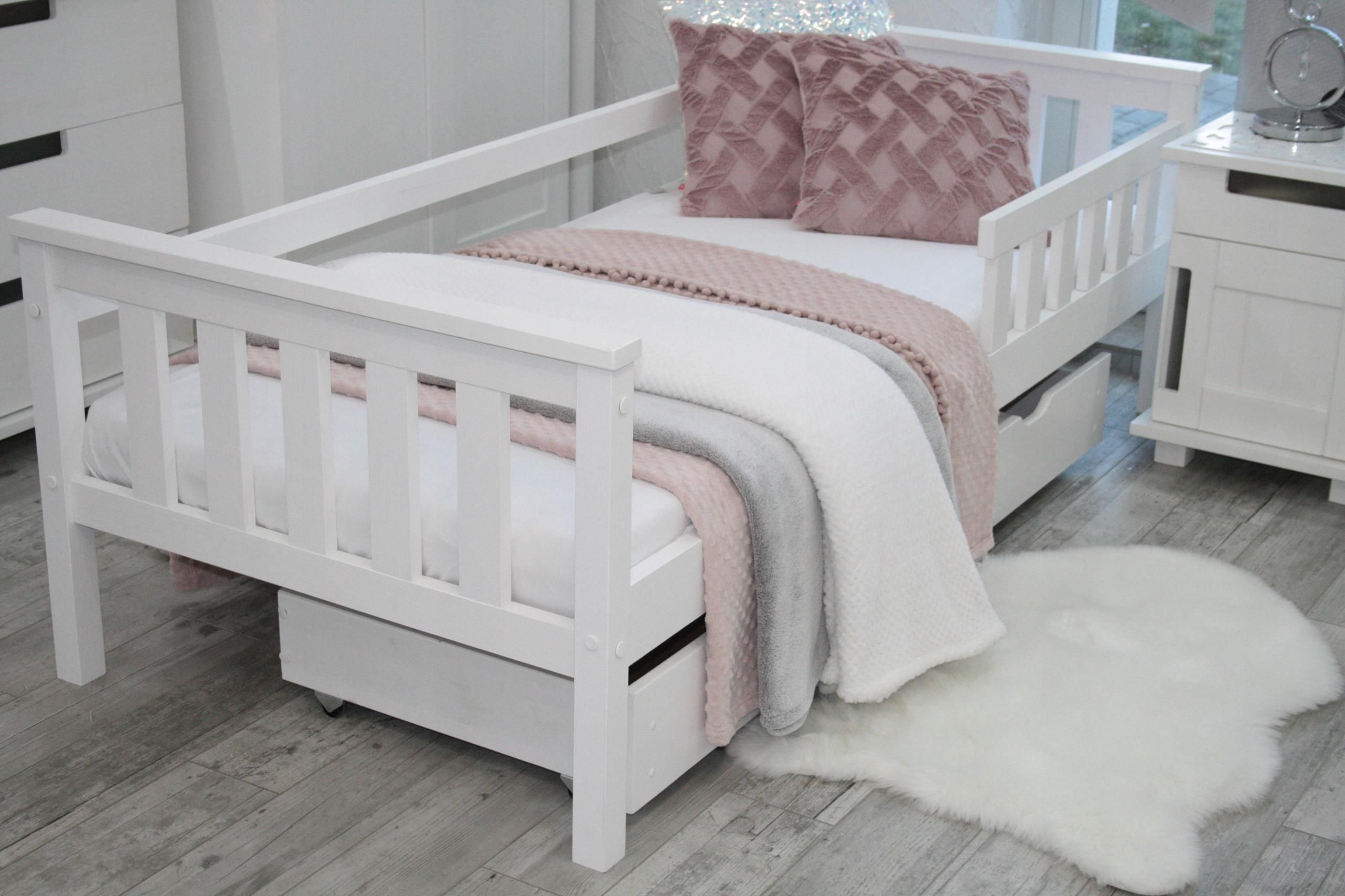 Maxi-Drew Łózko Dla Dziecka Białe Asia 80X180 Barierka Stelaż - Opinie ...