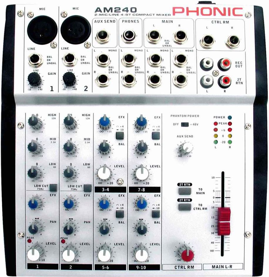 Phonic AM 240 - Ceny i opinie - Ceneo.pl