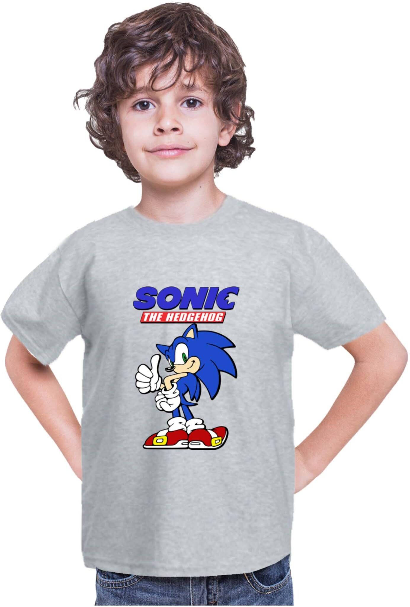 Sonic Back koszulka dzieci?ca Sonic the Hedgehog Sega Mascot, 3-4 lata ...