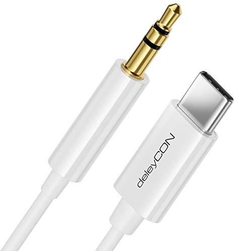 Deleycon 2M Kabel Usb-C Na Jack 3,5 Mm Kabel Jack Aux Kabel Audio ...