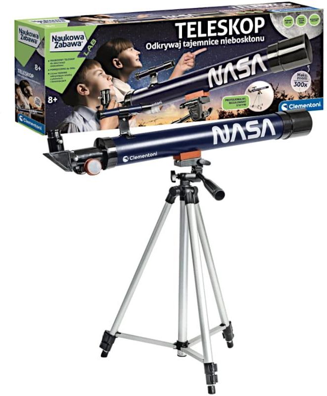 Produkt Z Outletu: Clementoni Naukowa Zabawa Lab Teleskop Nasa ...