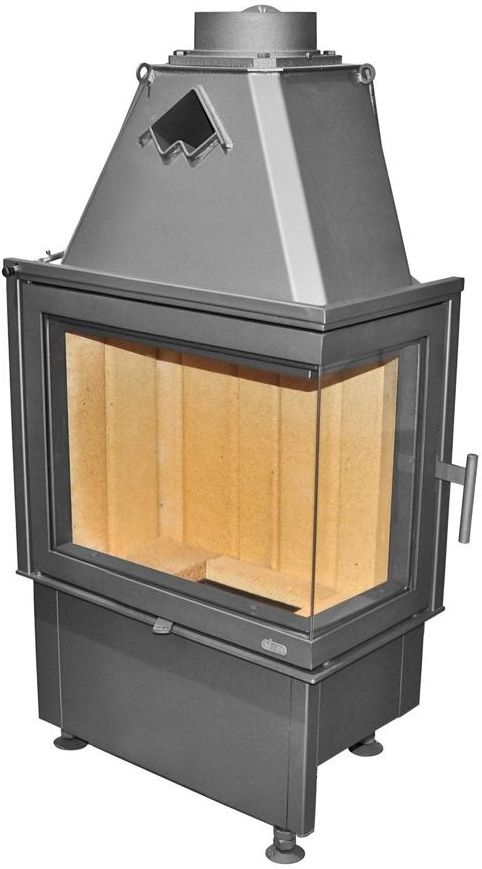 Kobok wkład kominkowy 8kw corner r90-s/330 p bez szprosa 600/500 (prawa ...