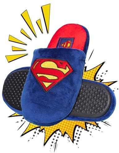 DC Comics The Batman Superman Kapcie Męskie Ciepłe Klapki Domowe ...