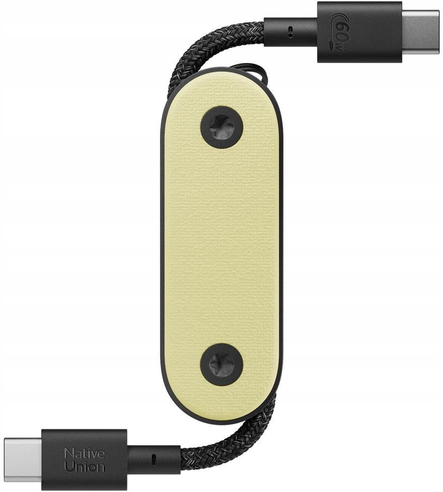 Native Union Pocket Cable USB-C - USB-C lemon (POCKCLMONP) - Opinie i ...