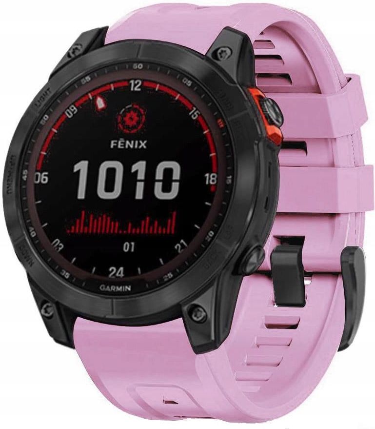 TechBand Tech Band Wrzosowy Pasek Garmin Fenix 7 Szerokość 22Mm ...