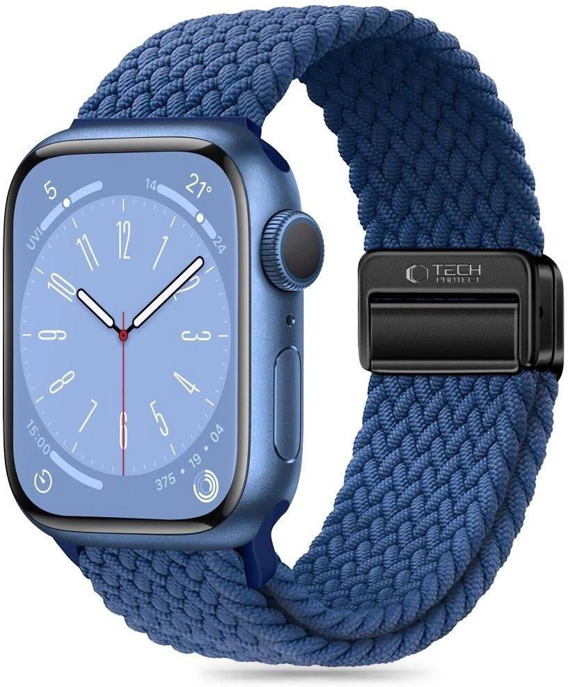 TechProtect Tech Protect Pasek Nylonmag Do Apple Watch 4 5 6 7 8 9 Se ...