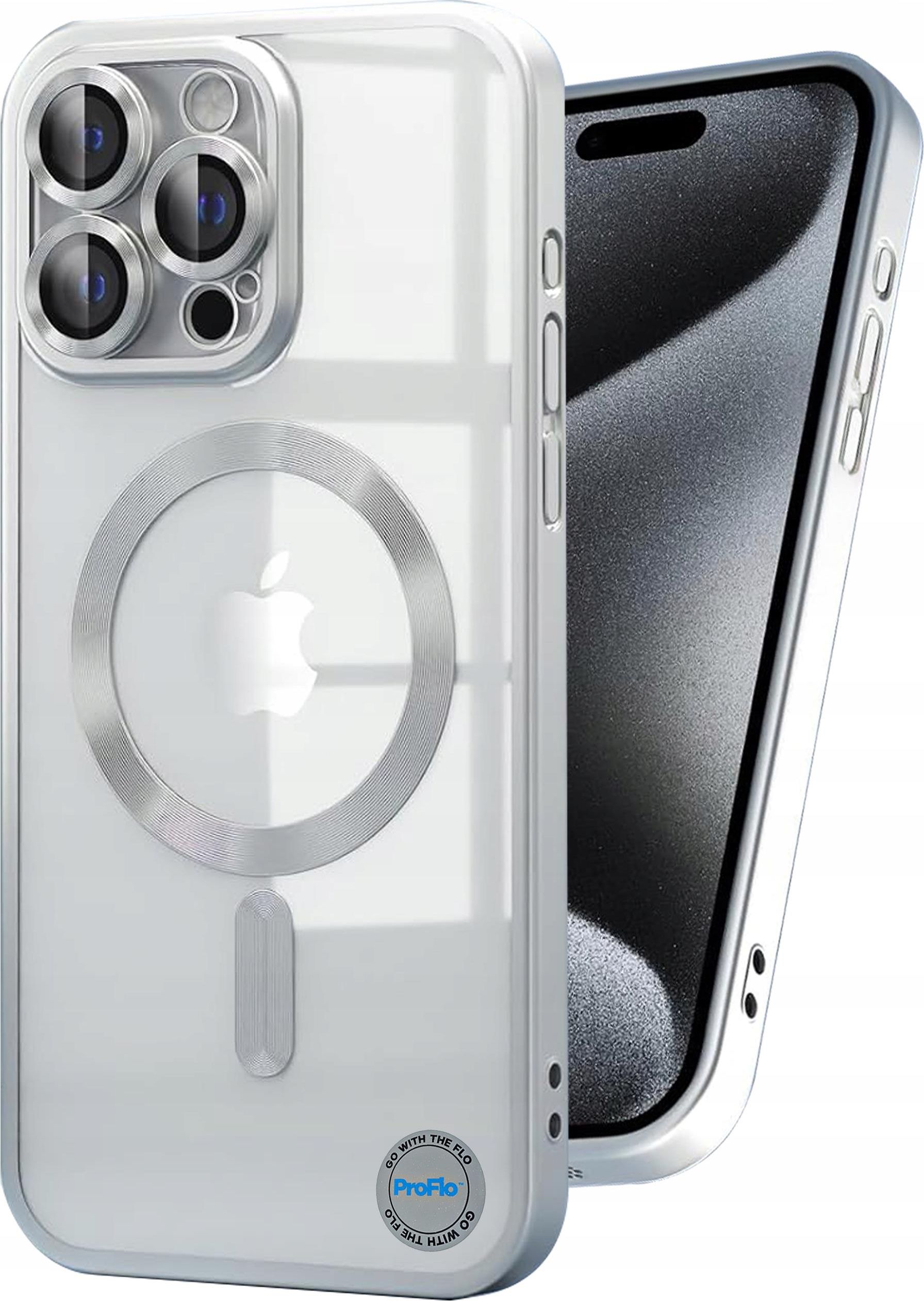 Proflo Etui Do Iphone 14 Pro 6 1 Srebrne Matowe Kolor Srebrny Tytan Magsafe - Etui na telefon ...