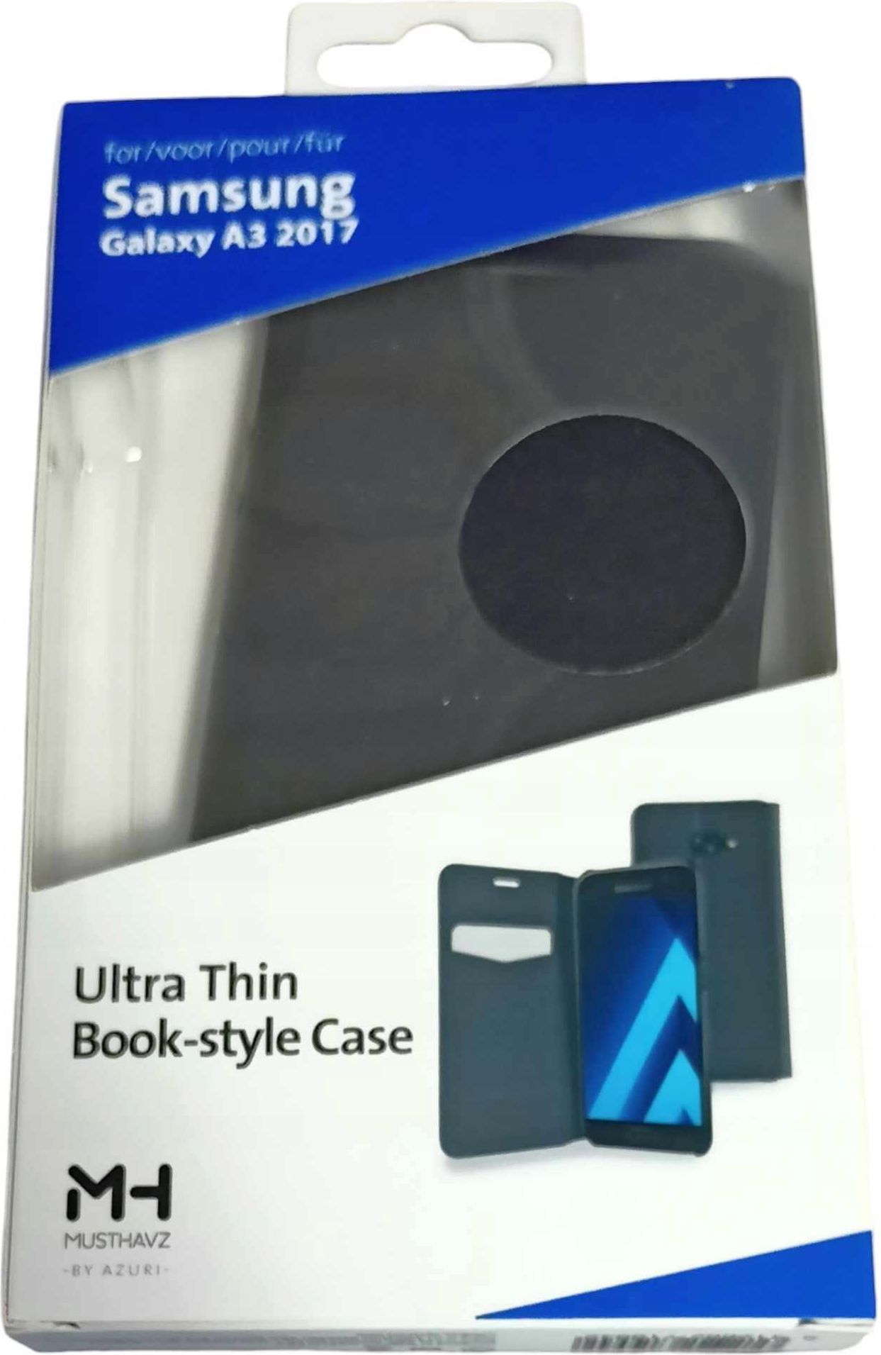 Azuri Etui Z Klapką Do Samsung Galaxy A3 2017 Czarny - Etui na telefon ...