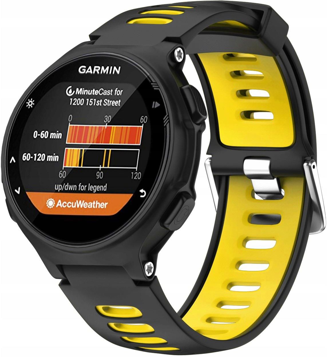 TechBand Tech Band Czarno Żółty Pasek Do Garmin Forerunner 235 - Opinie ...