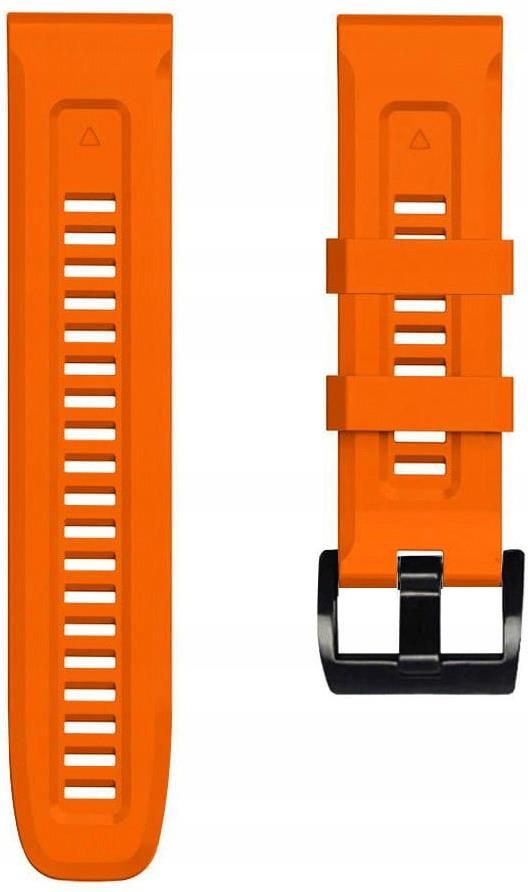 TechBand Tech Band Pomarańczowy Pasek Garmin Fenix 7 Szerokość 22Mm ...