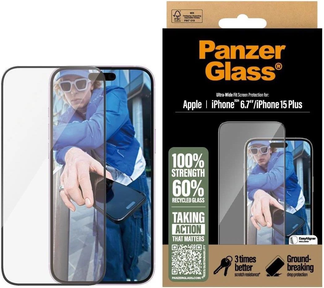 Panzerglass Screen Protector Iphone 16 Plus - Opinie i ceny na Ceneo.pl