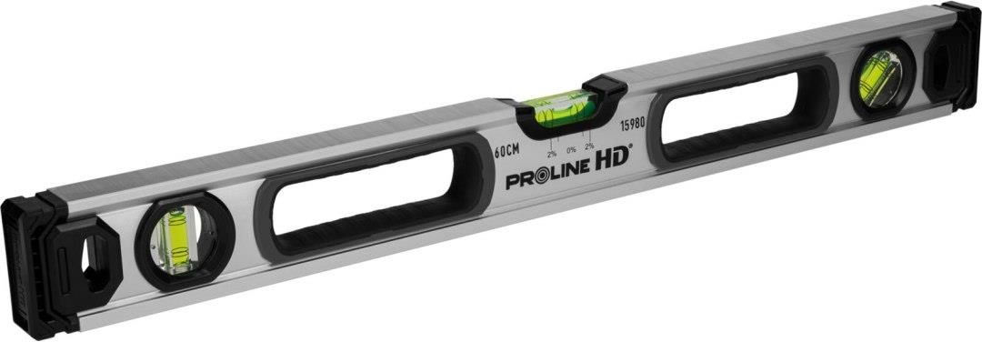 Poziomica Proline Poziomnica Hd3Lib 2xfrez 0 5mm/1M Mag 2% 60cm Hd ...