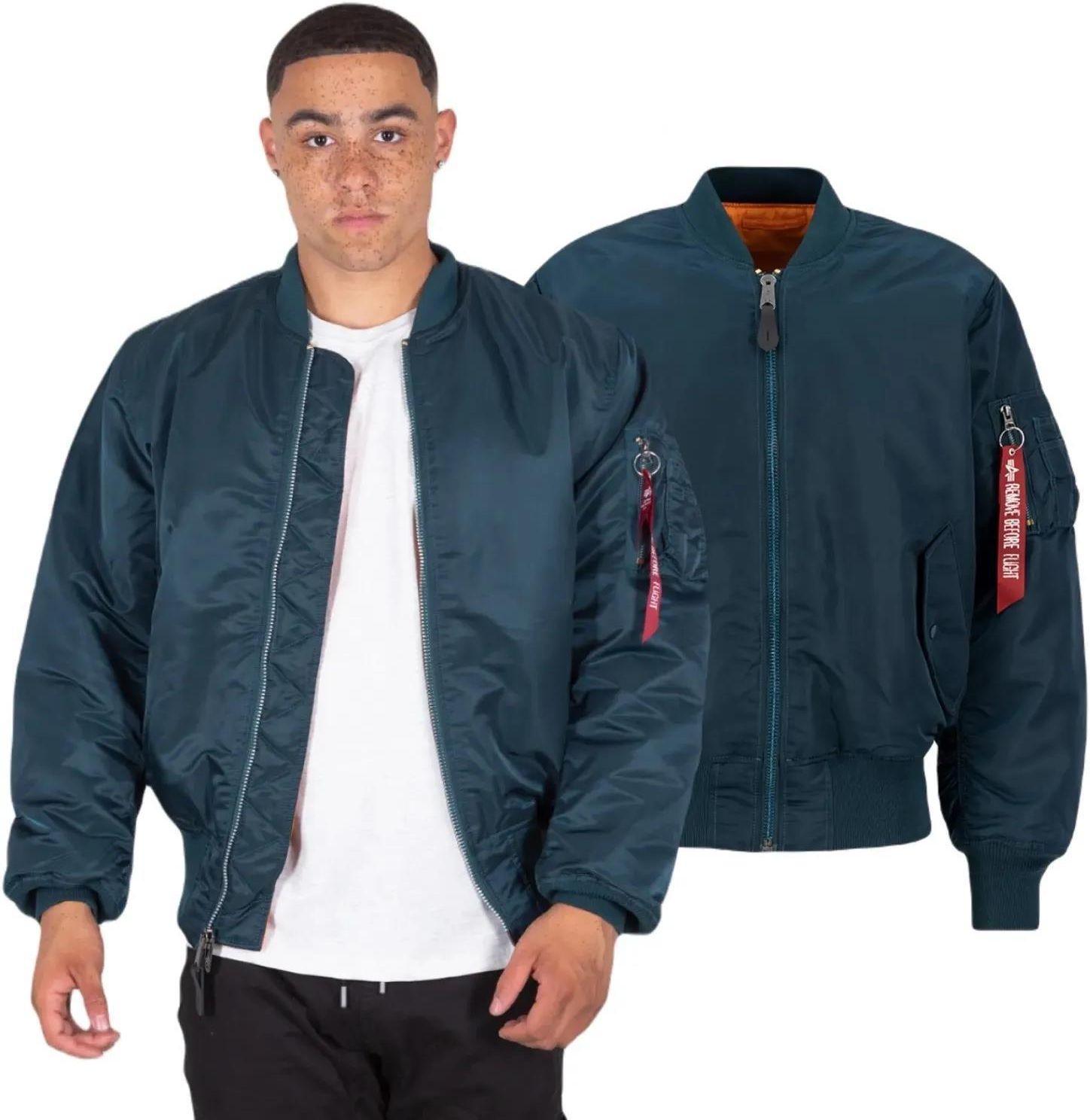 Kurtka Alpha Industries MA-1 100101 02 - Granatowa 5XL - Ceny i opinie - Ceneo.pl