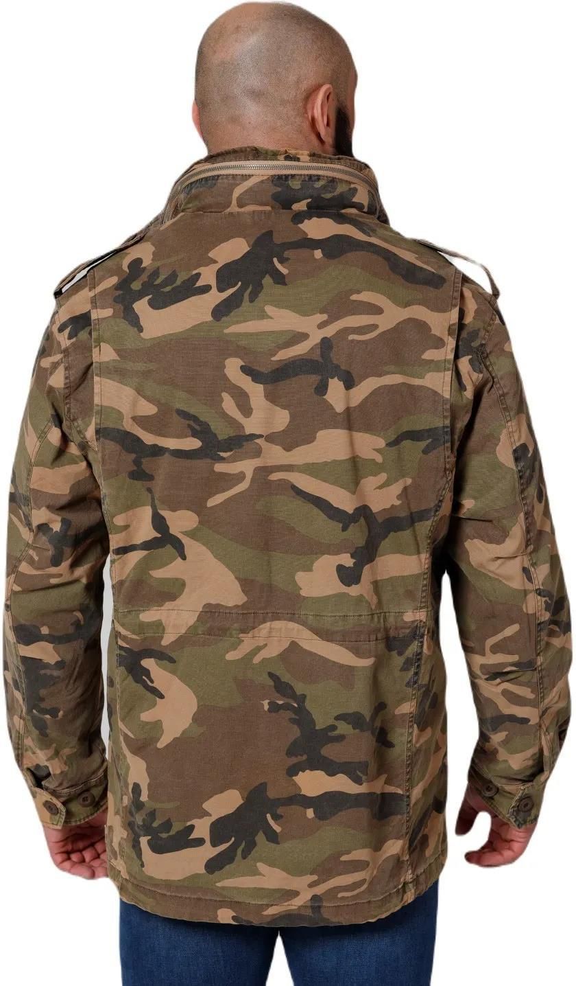 Kurtka Pit Bull M65 Military Jacket '24 - Woodland Camo S - Ceny i opinie - Ceneo.pl