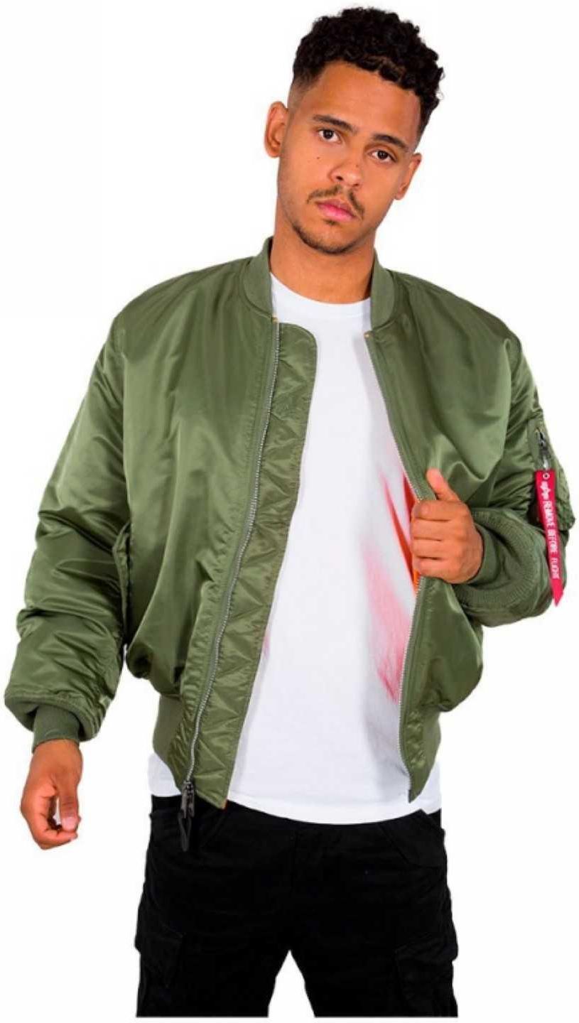 Kurtka Alpha Industries MA-1 100101 01 Zielona 4XL - Ceny i opinie - Ceneo.pl