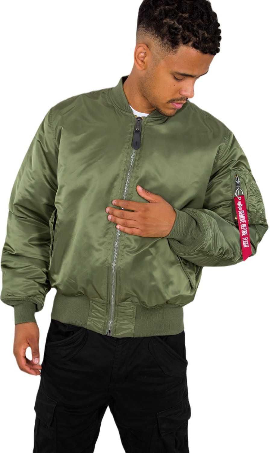 Kurtka Alpha Industries MA-1 100101 01 Zielona 4XL - Ceny i opinie - Ceneo.pl