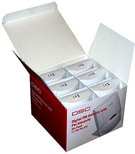 DSC Lc-100Pi Czujka PIR 6 Pack - Opinie i ceny na Ceneo.pl