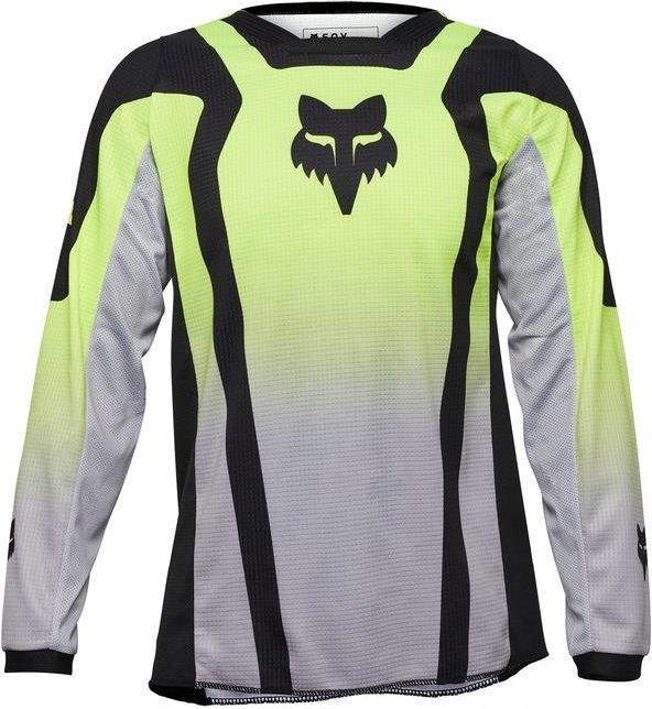 Odzież motocyklowa Fox Bluza Junior 180 Lean Fluorescent Yellow ...