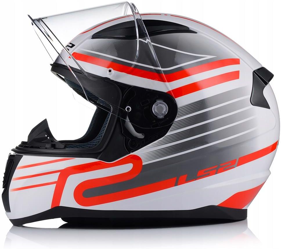 Kask motocyklowy Ls2 Ff353 Rapid Ii Circuit White System Pinlock Ecer ...