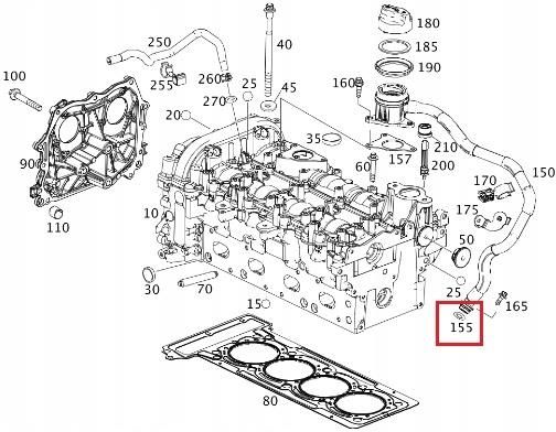 Mercedes Uszczelka Odmy A0229979745 - Opinie i ceny na Ceneo.pl