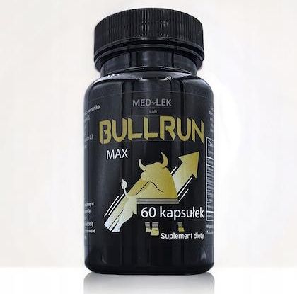 BULLRUN - 60 kapsułek - MED-LEK LAB - Opinie i ceny na Ceneo.pl