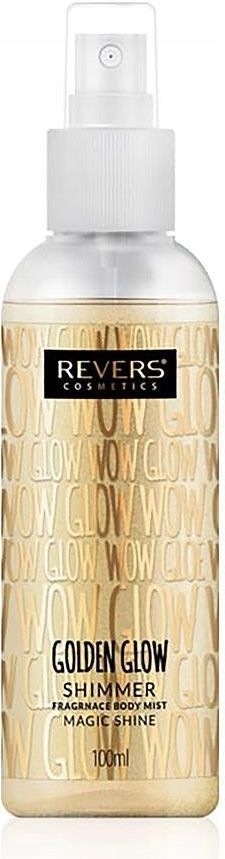 Revers Cosmetics Mgiełka Do Ciała Rozświetlająca Z Brokatem Golden Glow Revers 100ml - Opinie i ...