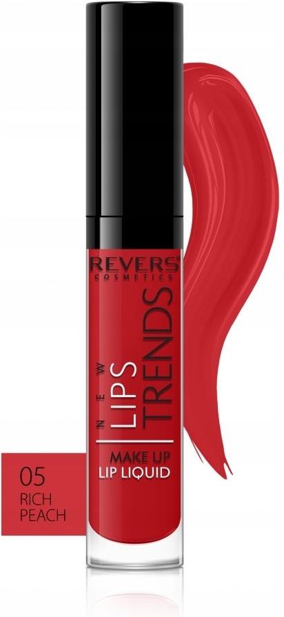 Revers Cosmetics Matowa Pomadka W Płynie 5 Rich Peach Revers New Lip ...