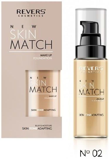 Revers Cosmetics Matujący Trwały Nawilżający Podkład Każdy Typ Cery 02 ...
