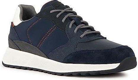 Geox U MOLVENO A Sneakersy męskie, granatowe, 41 EU, grantowy, 41 EU - Ceny i opinie - Ceneo.pl