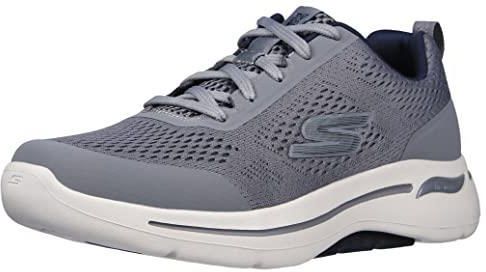 Skechers Go Walk Arch Fit Idyllic męskie sneakersy, Gray Navy 216116 ...