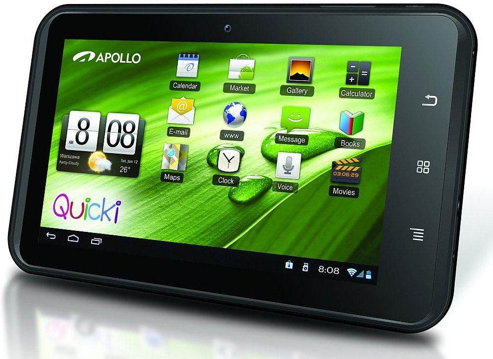 Tablet Apollo Quicki-731 - Ceny i opinie na Ceneo.pl