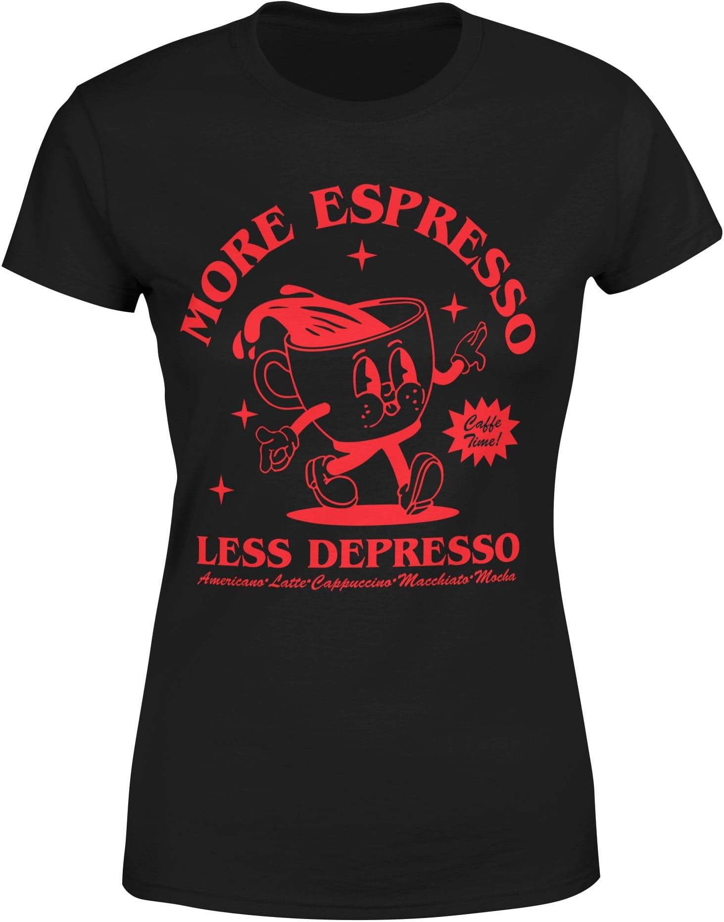More Espresso Less Depresso Kawa Damska koszulka (M, Biały) - Ceny i ...