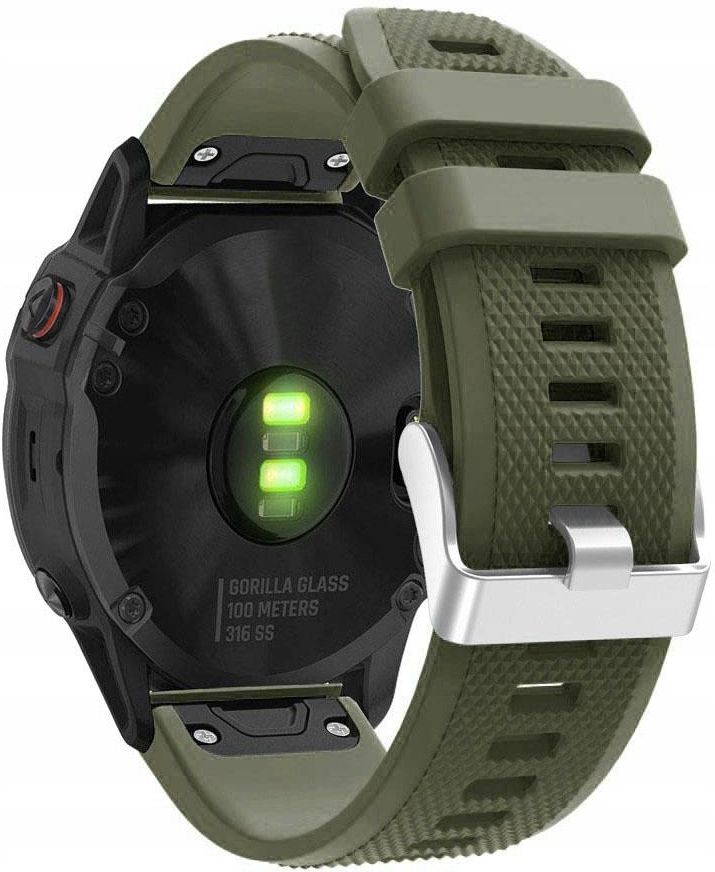 Tech-Band Tech Band Techband Khaki Pasek Garmin Fenix 6X Solar ...