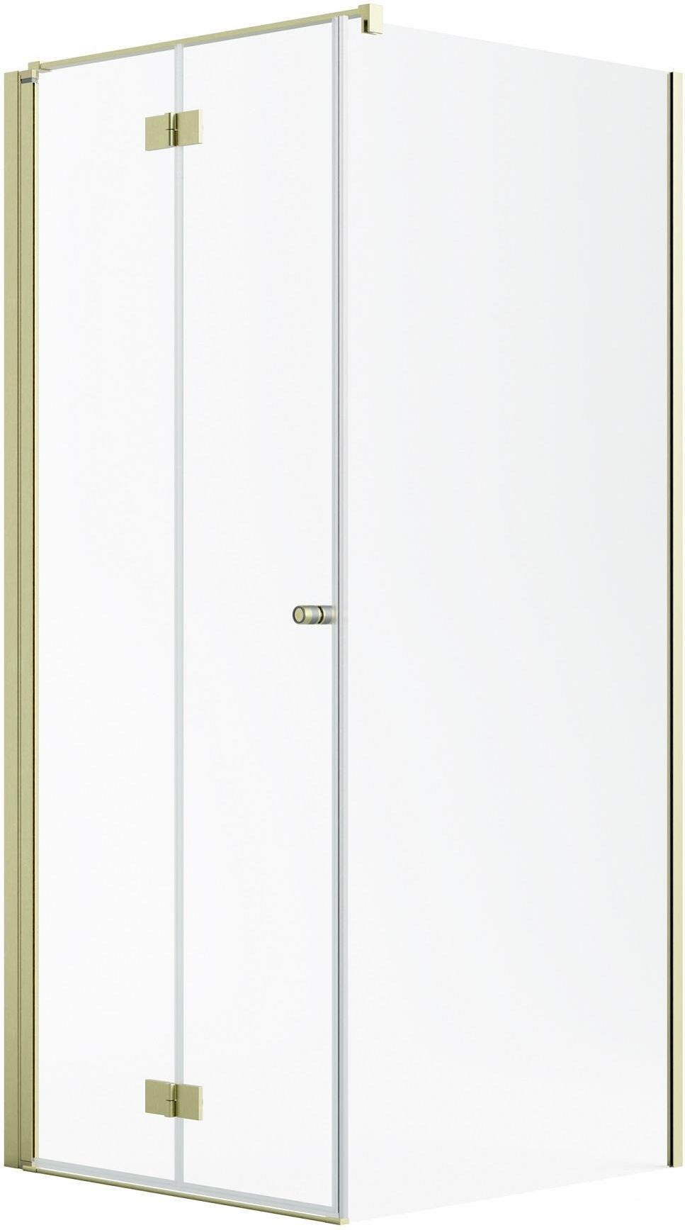 Kabina prysznicowa Radaway Nes Złoto Szczotkowane Kdjb 90x80x200 ...