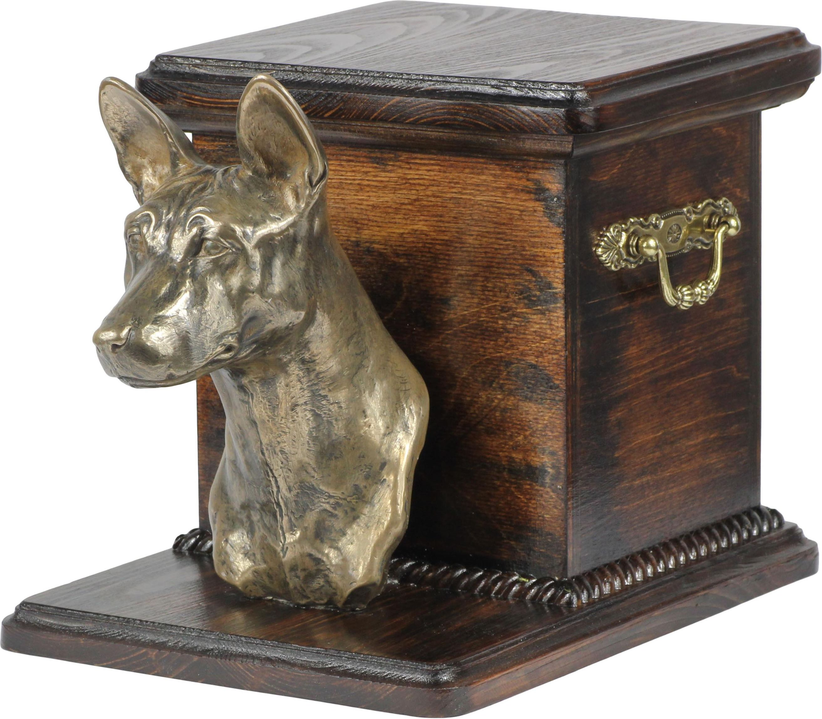 Art-Dog Basenji Basendżi Congo Dog Urna Na Prochy Psa Ze Statuetką ...