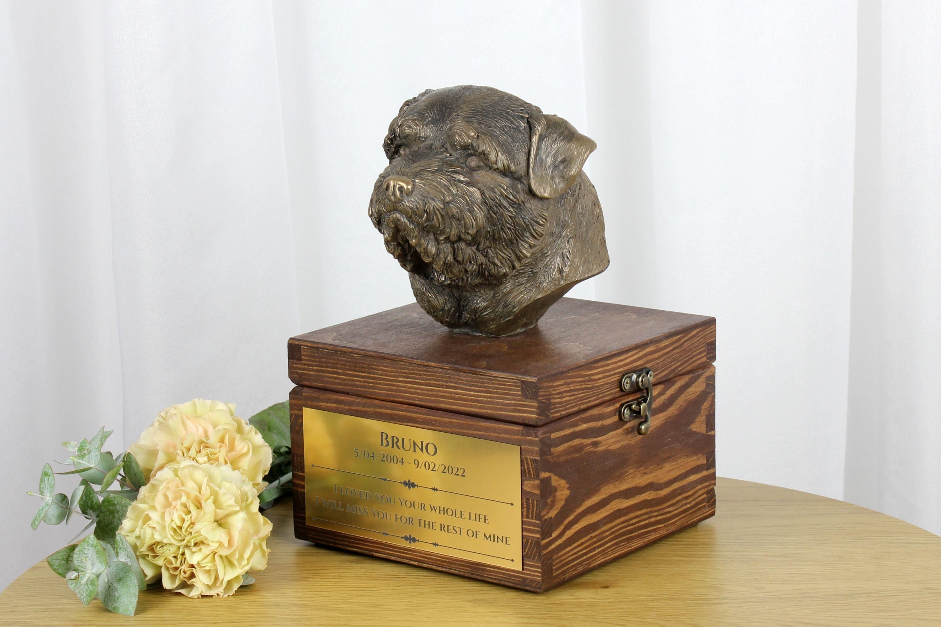 Art-Dog Norfolk Terrier Urna Na Prochy Psa Ze Statuetką Mała ...