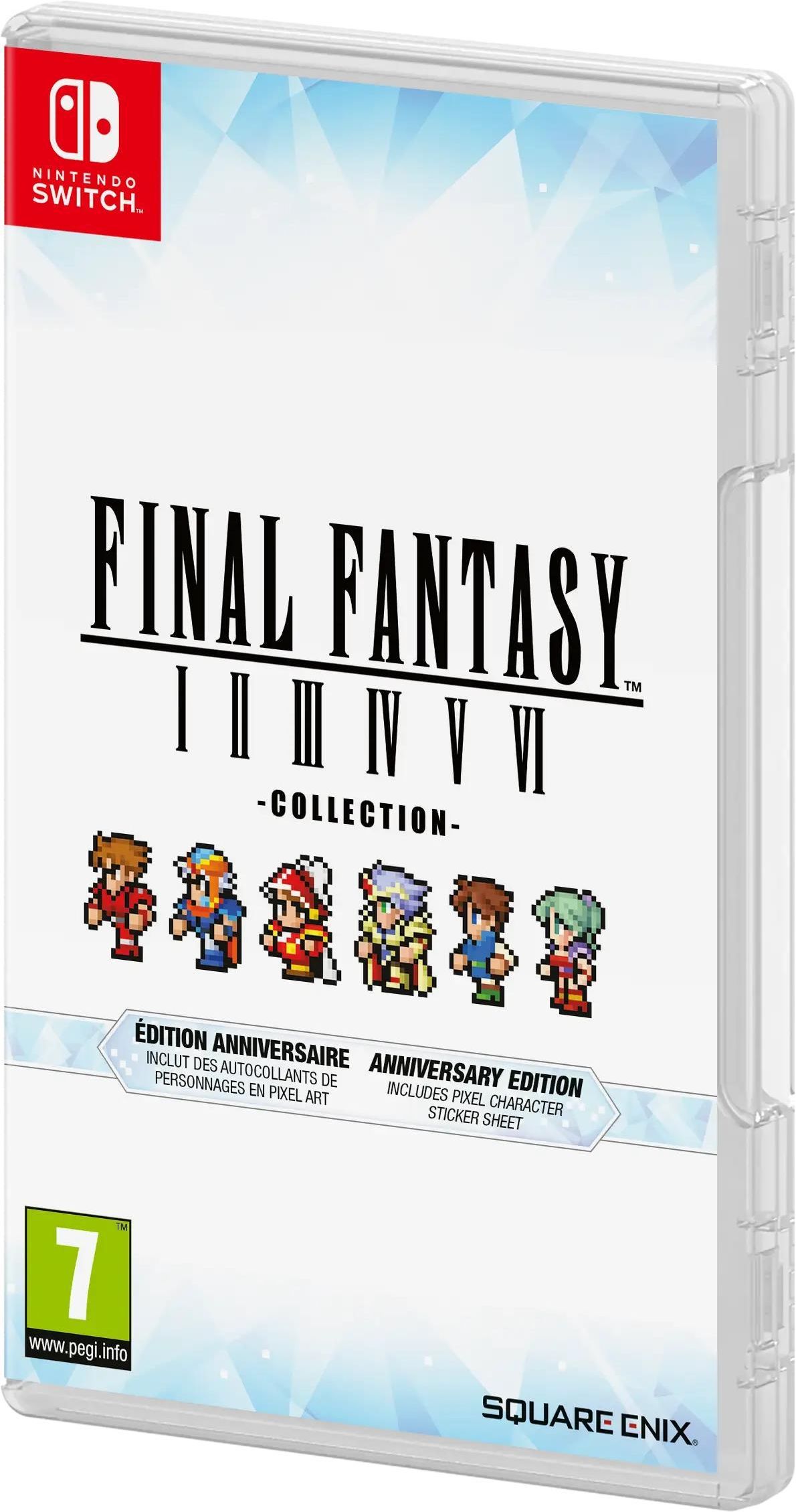 Gra Nintendo Switch Final Fantasy I-VI Collection Anniversary Edition ...
