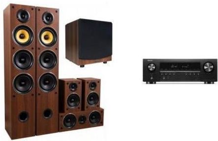 Kino domowe DENON AVC-S670H + TAGA HARMONY TAV-506 + TSW-80 walnut ...